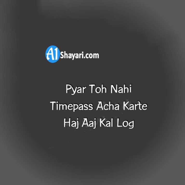 Timepass Shayari In Hindi – a1shayari.com