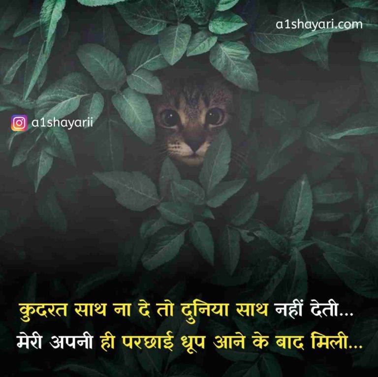 Nature Shayari In Hindi With Images – a1shayari.com