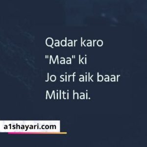 [Best 100+] Maa Shayari In Hindi With Images [Mom Shayari] – a1shayari.com